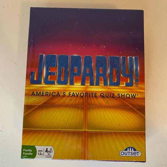 Toys | Jeopardy Board Game Travel Edition Americas Favorite Quiz Show ...